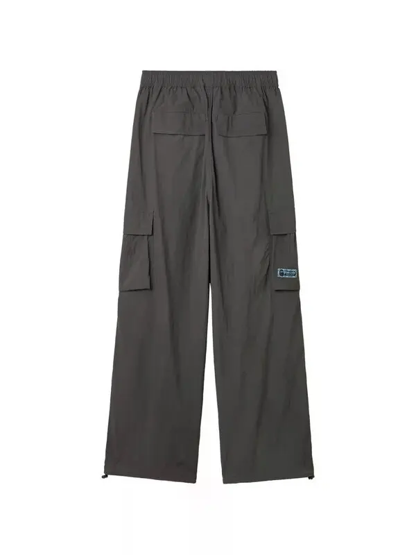 FINGERCROXX Logo-embroidered Cargo Trousers