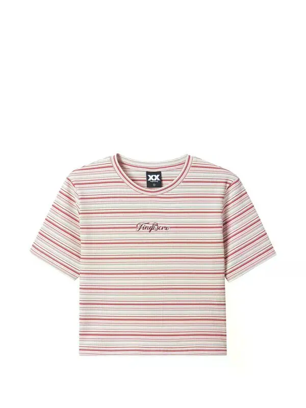 FINGERCROXX Striped T-shirt