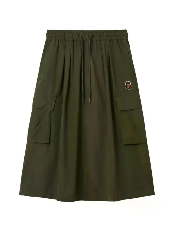 FINGERCROXX Drawstring A-line Skirt