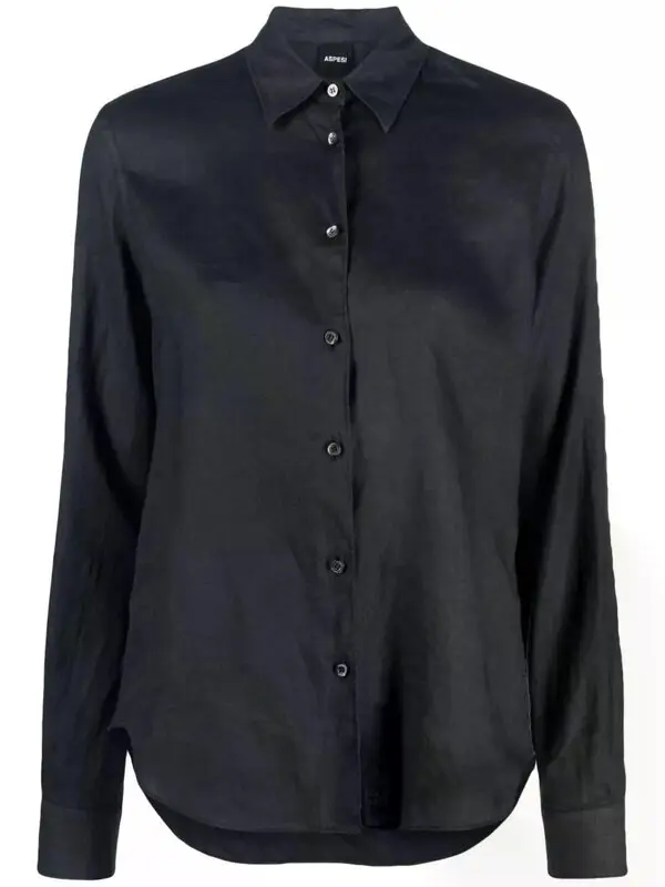 Aspesi Button-up Linen Shirt