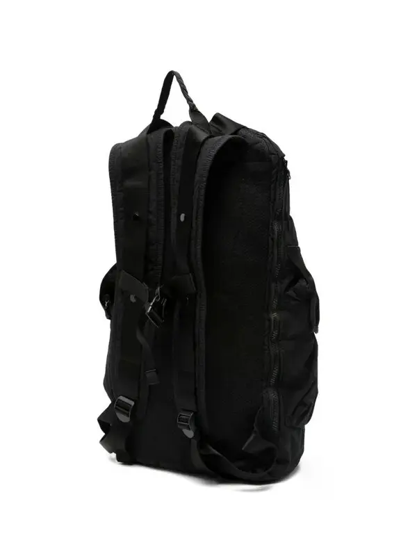 C.P. COMPANY Plain Paper Touch Mixed Backpack - Black
