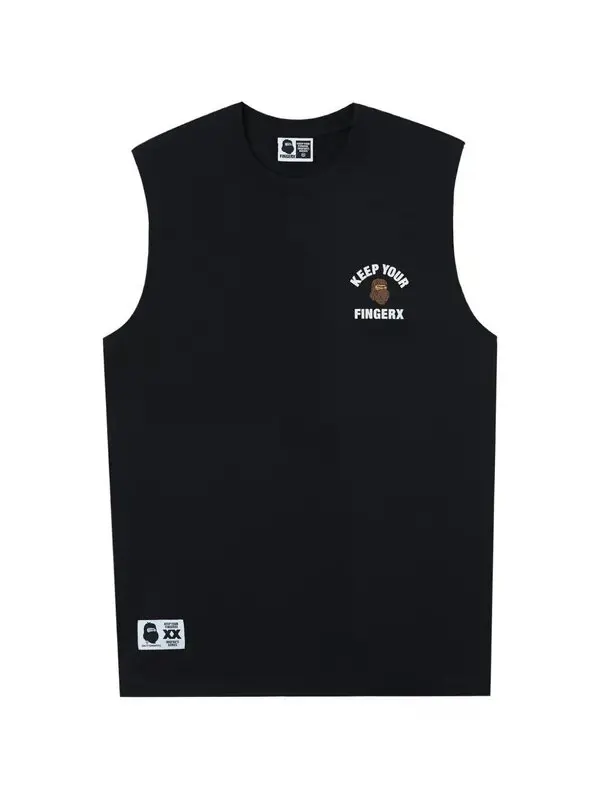 FINGERCROXX Graphic Tank Top - Black