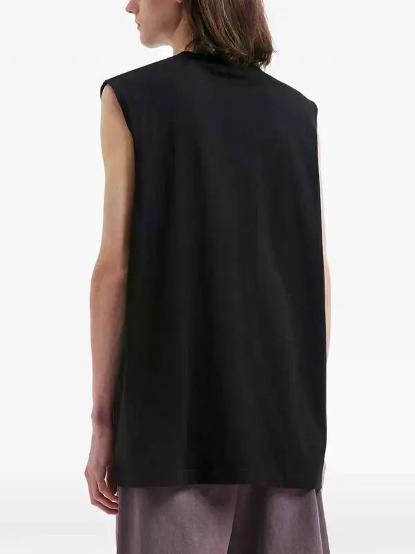 FINGERCROXX Graphic Tank Top - Black