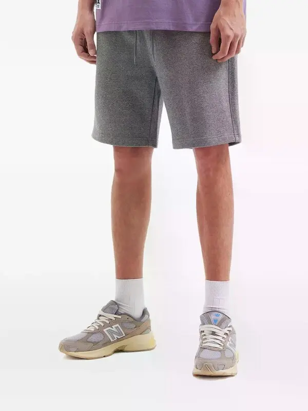 FINGERCROXX Logo Drawstring Shorts - Grey