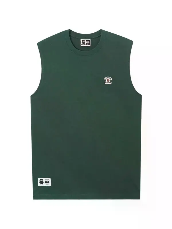 FINGERCROXX Patch Sleeveless Tank Top - Green