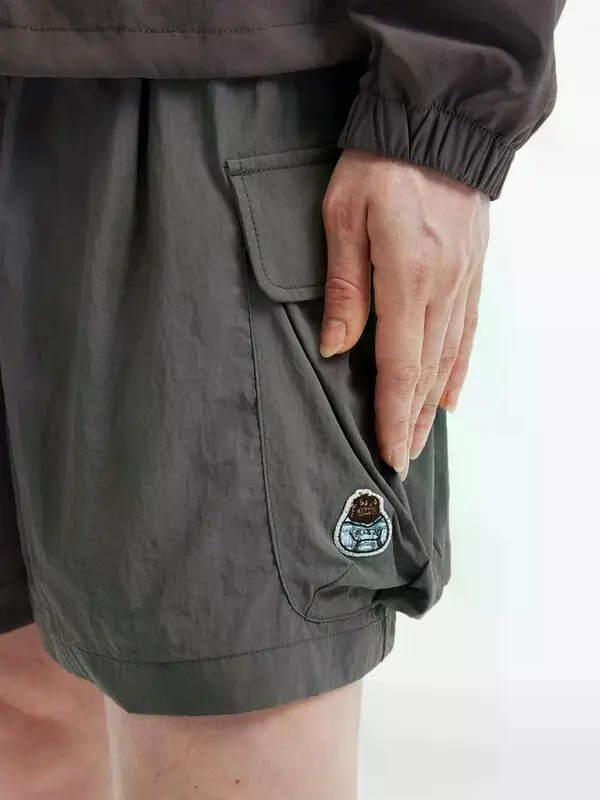 FINGERCROXX Pocket Drawstring Shorts