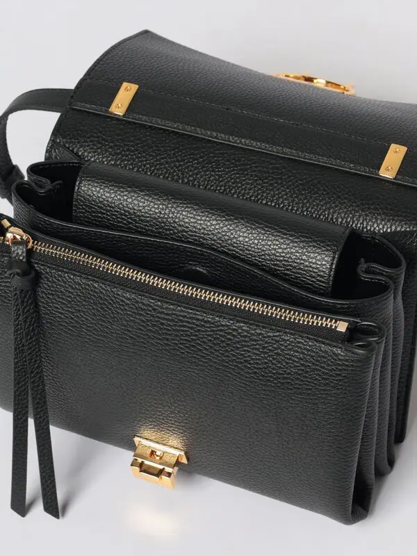 COCCINELLE Medium Arlettis Crossbody Bag In Grained Leather
