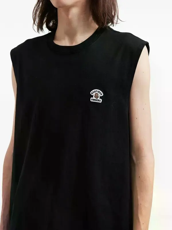 FINGERCROXX Patch Sleeveless Tank Top