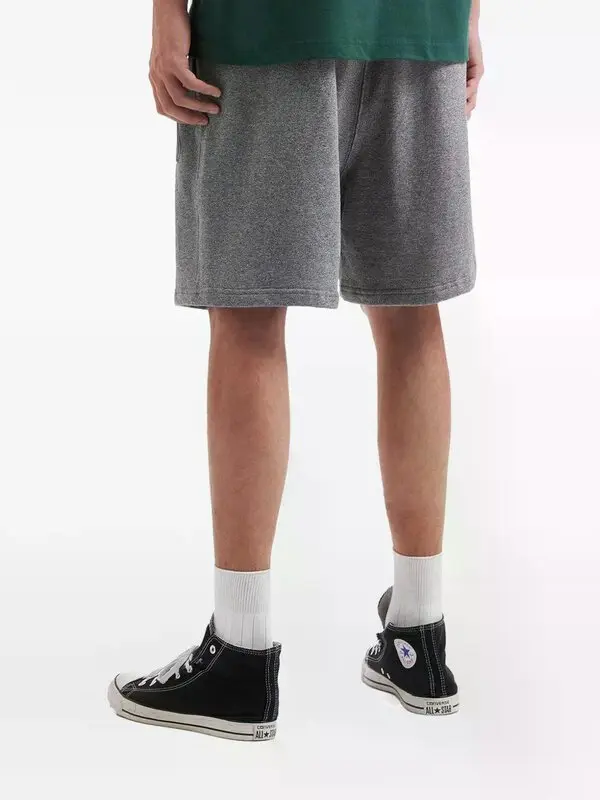 FINGERCROXX Drawstring Track Shorts - Grey
