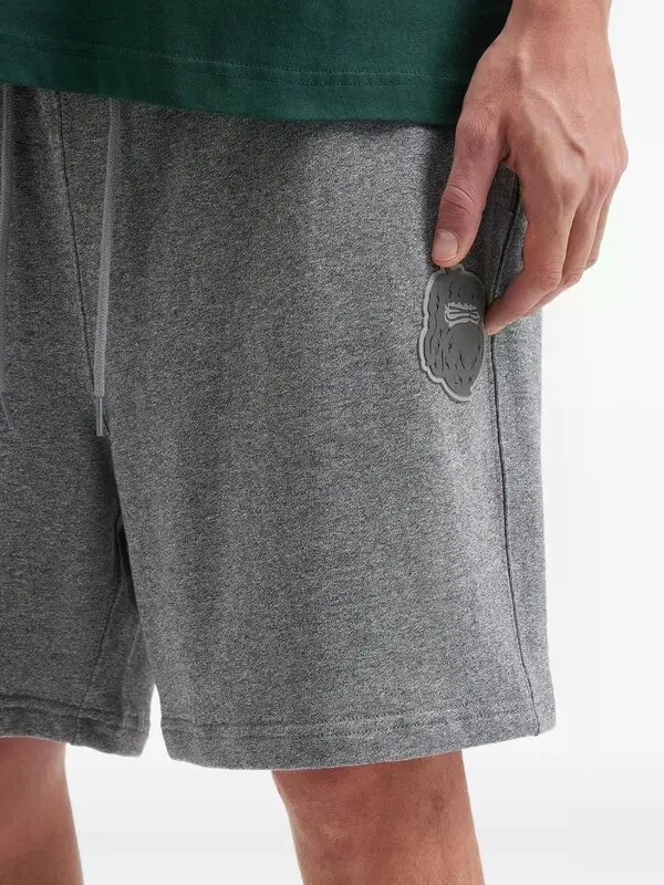 FINGERCROXX Drawstring Track Shorts - Grey