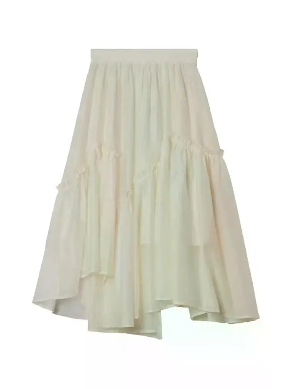 B+AB Ruffled Skirt - Neutrals