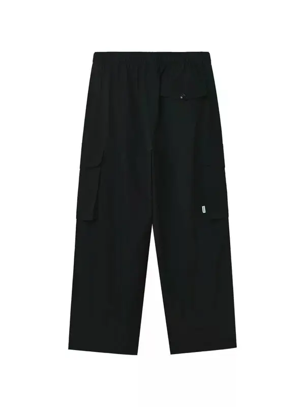 FINGERCROXX Belted Cargo Trousers - Black