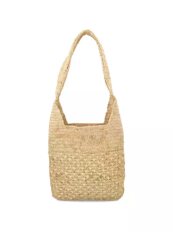 Isabel Marant Étoile Praia Small Logo-embroidered Tote Bag - Neutrals