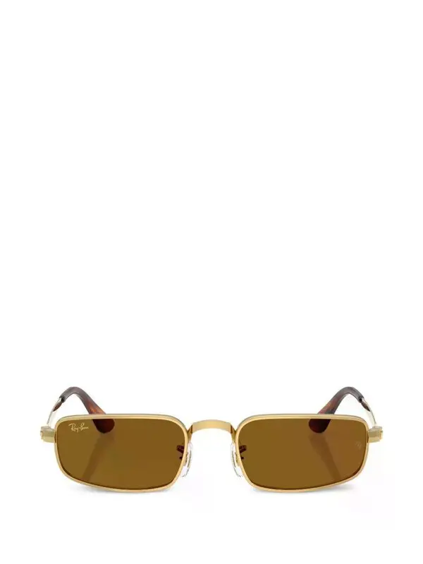 Ray-ban Rectangle-frame Sunglasses - Gold