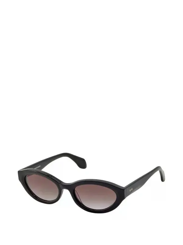 GIGI STUDIOS Mila Oval-frame Sunglasses - Black