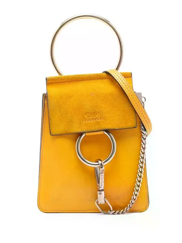 Chloé Mini Faye Bracelet Bag - Yellow