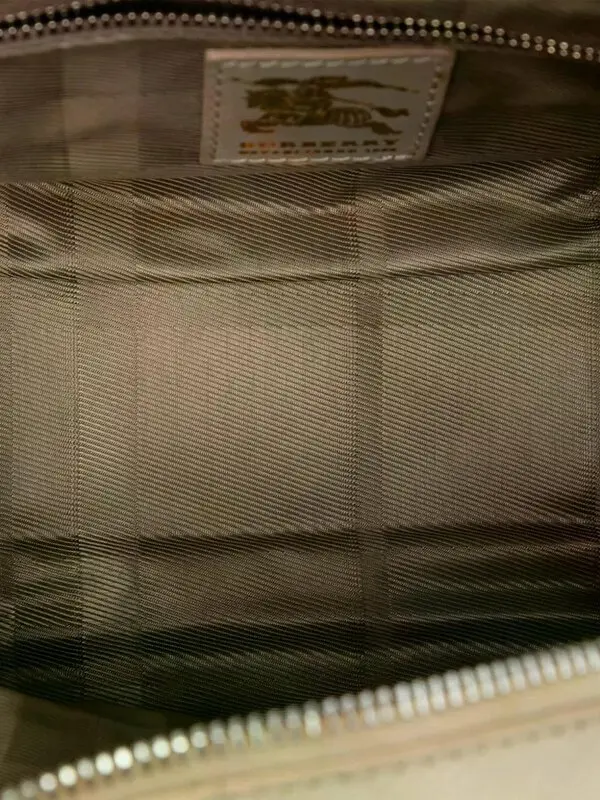 Burberry Mini Quilted Leather Manor Handbag
