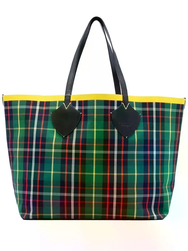 Burberry House Check The Giant Reversible Tote Bag - Green
