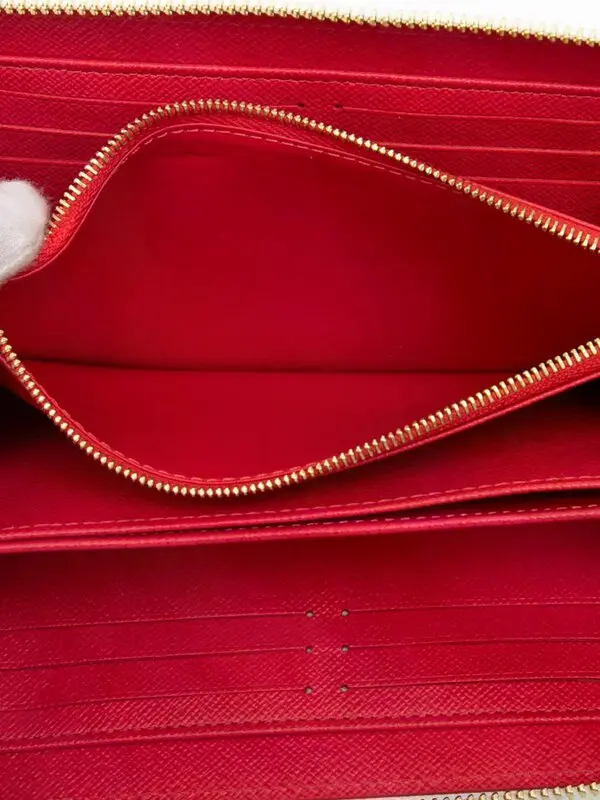 LOUIS VUITTON 2021-2025 Takashi Murakami Monogram Cherry Zippy Wallet Long Wallets - White