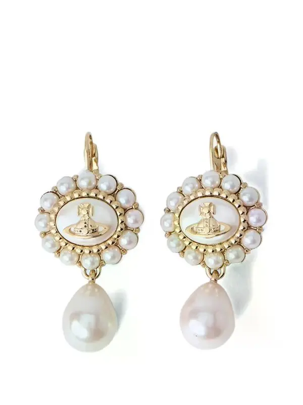 VIVIENNE WESTWOOD Amaya Drop Earrings - Gold