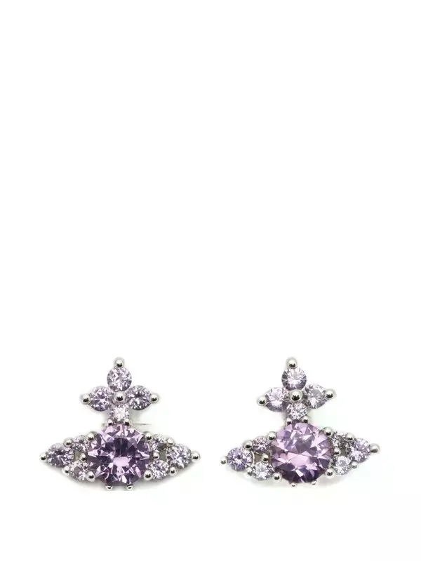 VIVIENNE WESTWOOD Feodorita Stud Earrings - Silver