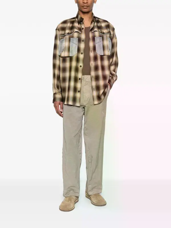 Kolor Straight-leg Trousers - Neutrals