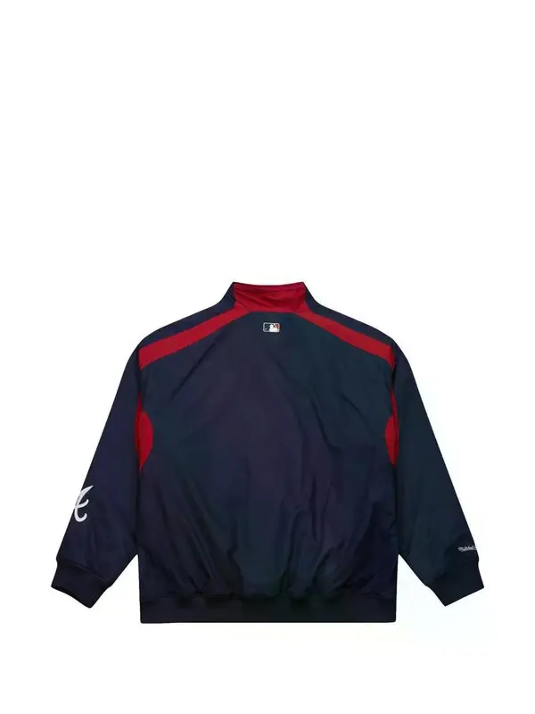 Mitchell & Ness Mlb 2005 Atlanta Braves Cooperstown Zip-up Jacket