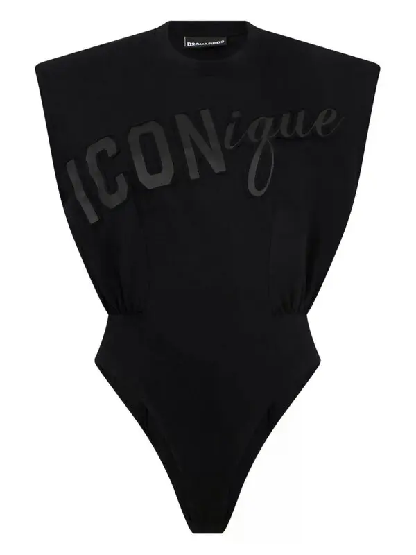 Dsquared2 Iconique Jersey Bodysuit - Black