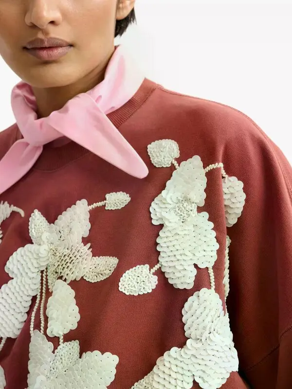 Essentiel Antwerp Embroidered Sweatshirt