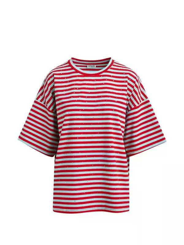 Essentiel Antwerp Joste Striped T-shirt - Red