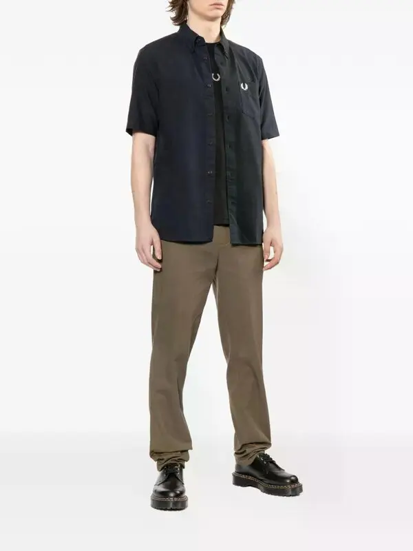 Fred Perry Logo-detail Pocket Shirt