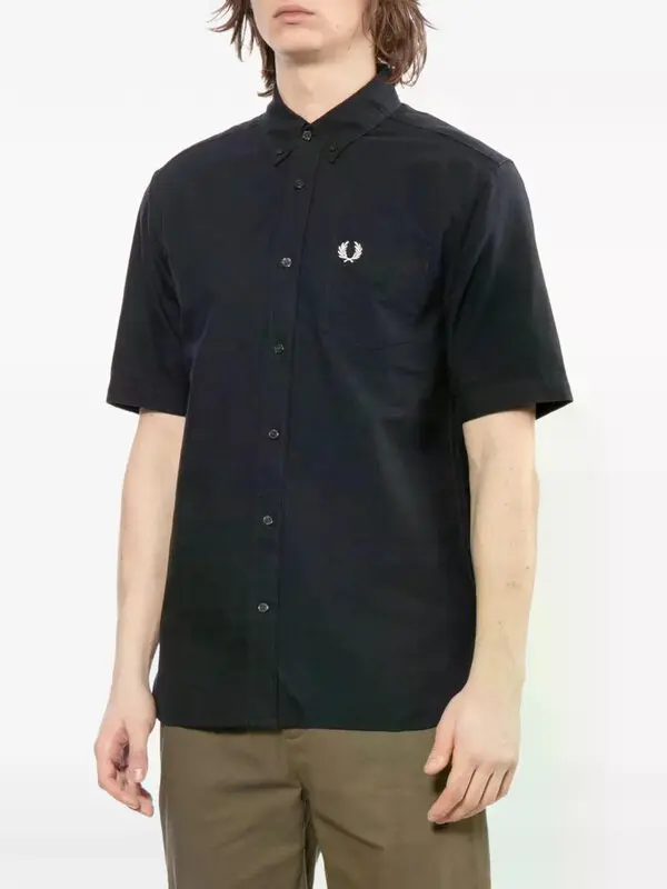 Fred Perry Logo-detail Pocket Shirt