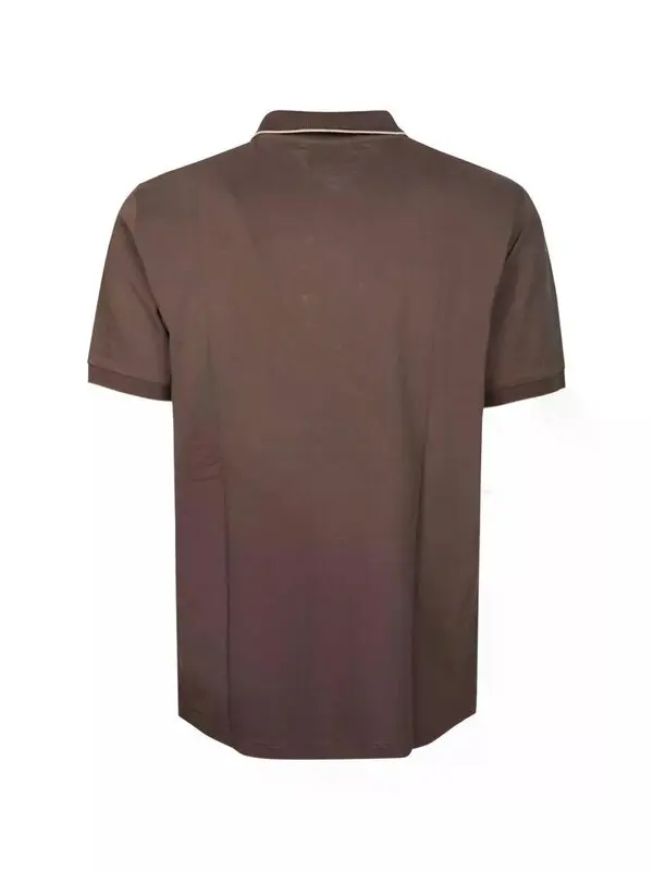 SUN 68 Contrast-trim Polo Shirt