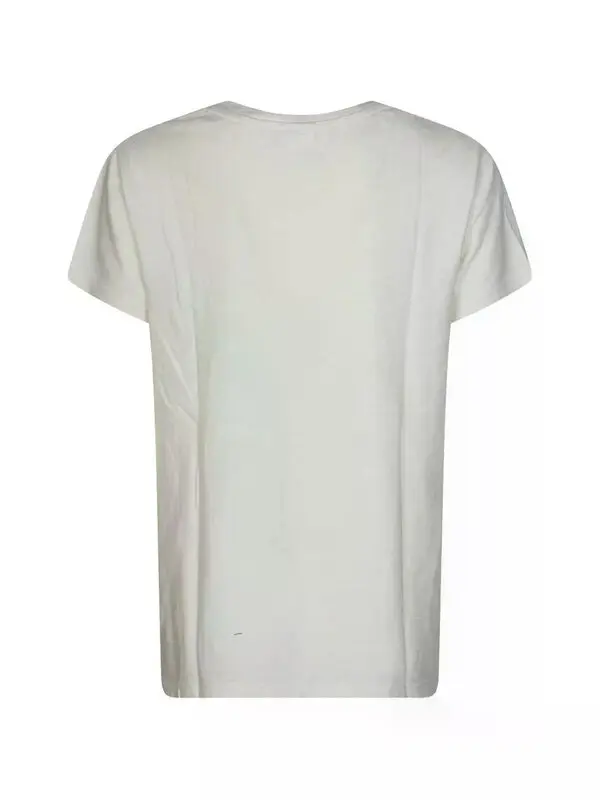 SUN 68 Logo-embroidered V-neck T-shirt