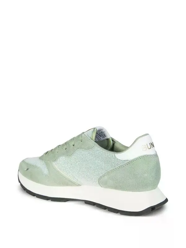SUN 68 Ally Glitter Lace-up Sneakers - Green