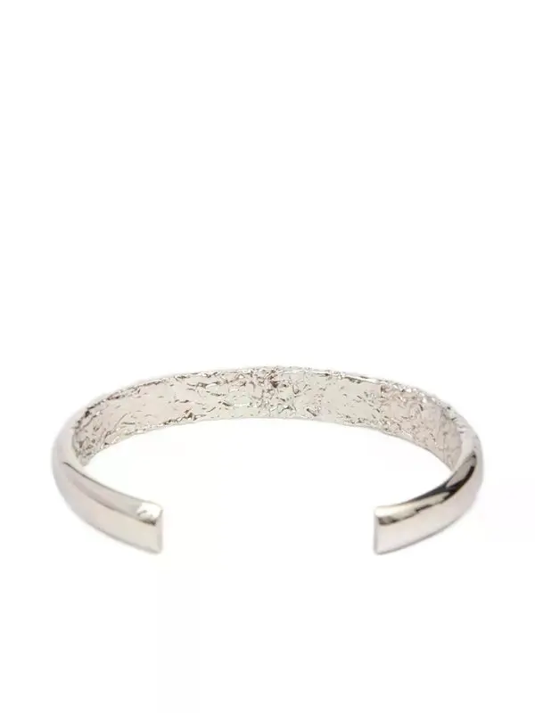 MAISON MARGIELA Textured Finish Cuff Bracelet