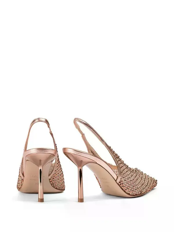 LE SILLA Gilda Crystal-embellished Heeled Pumps