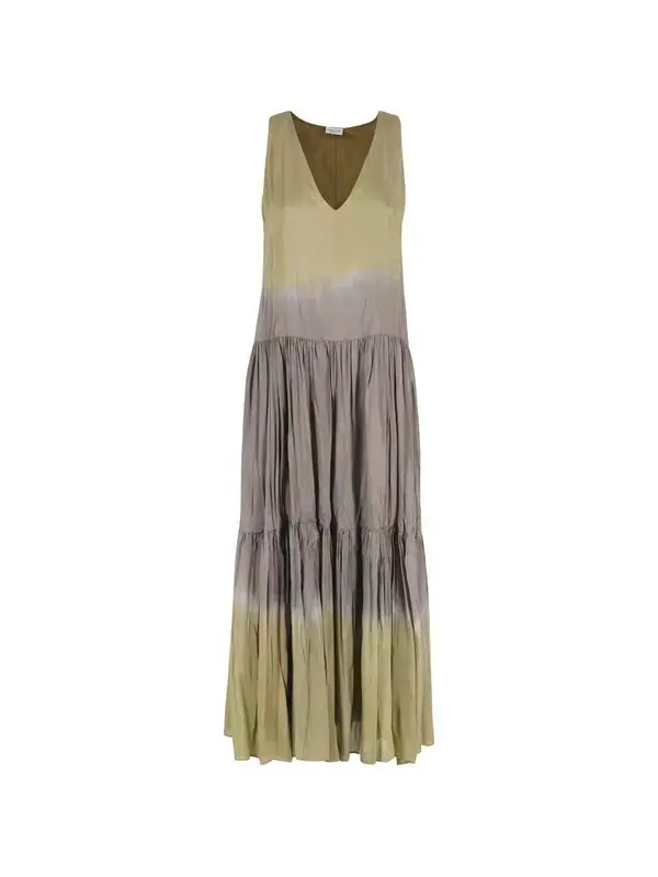 ROBERTO COLLINA Tie-dye Effect Maxi Dress