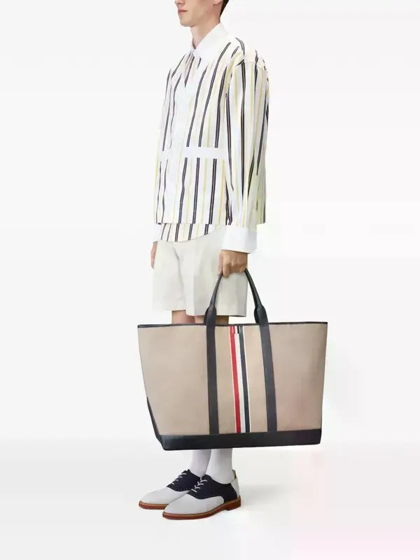 Thom Browne Oversized Tool Tote Bag - Neutrals