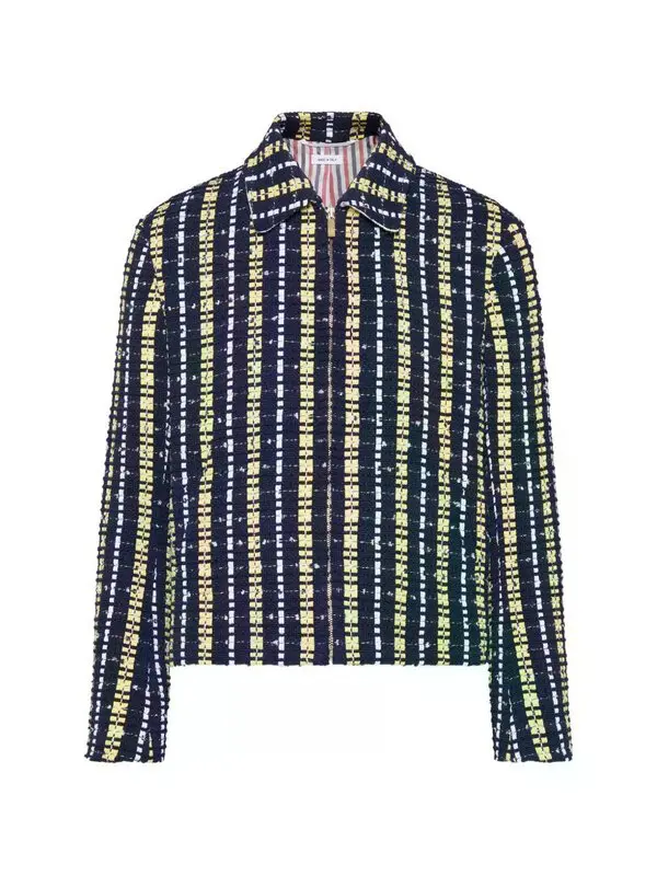 Thom Browne Striped Tweed Jacket