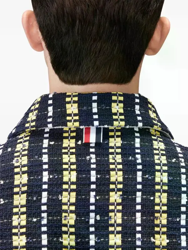 Thom Browne Striped Tweed Jacket