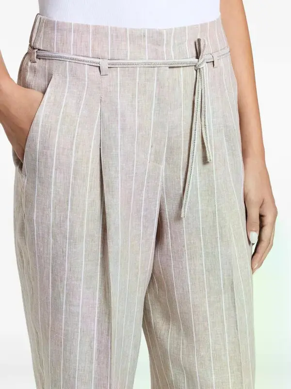 Peserico Striped Trousers