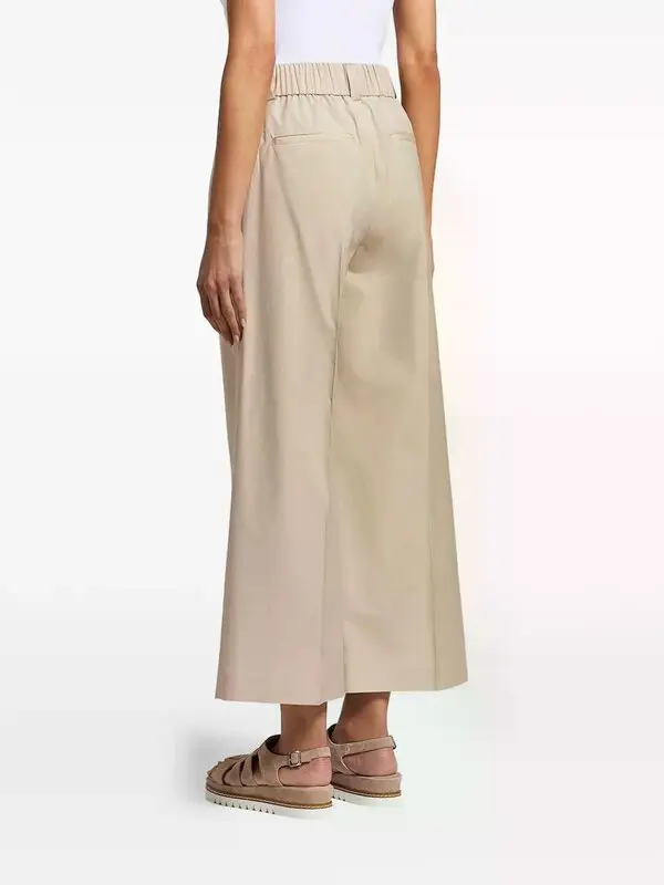 Peserico Pleated Wide-leg Trousers