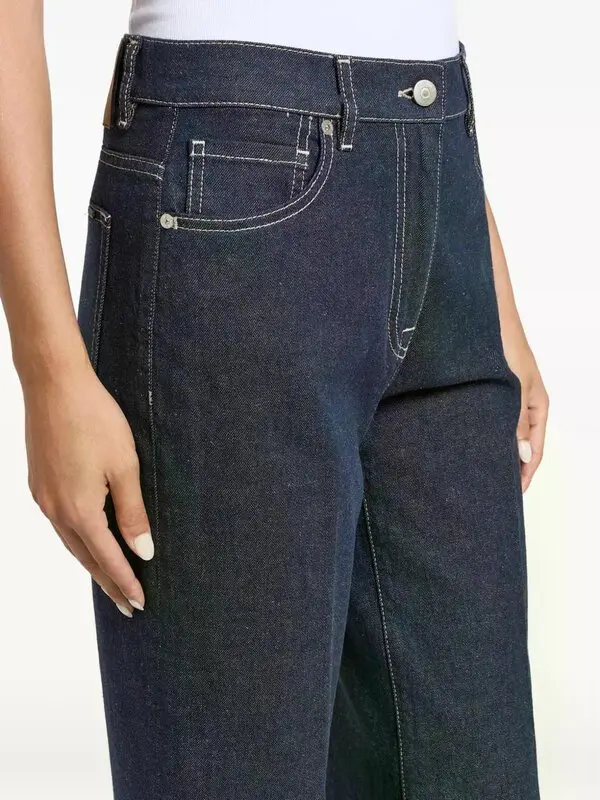 Peserico Five-pocket Wide Leg Jeans
