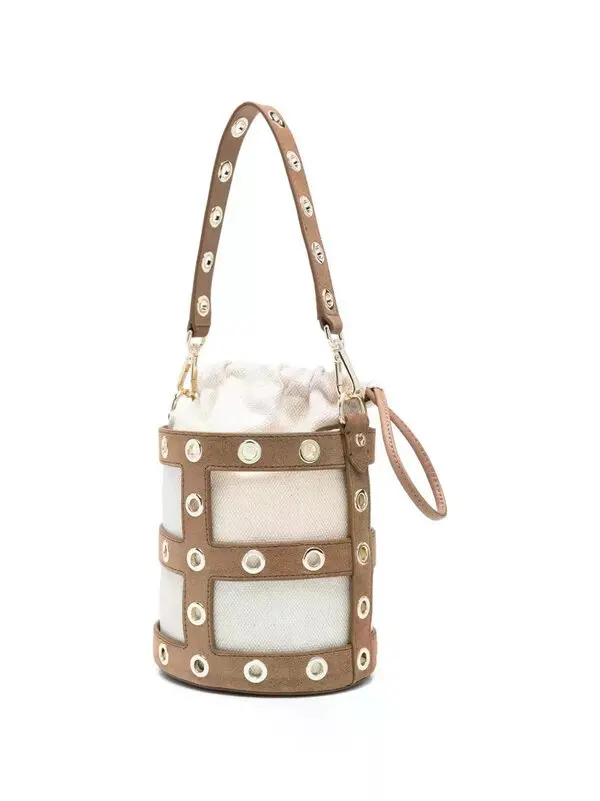 Maje Eyelet Bucket Bag