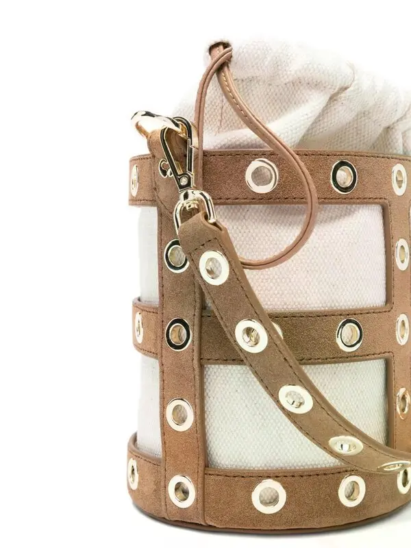 Maje Eyelet Bucket Bag
