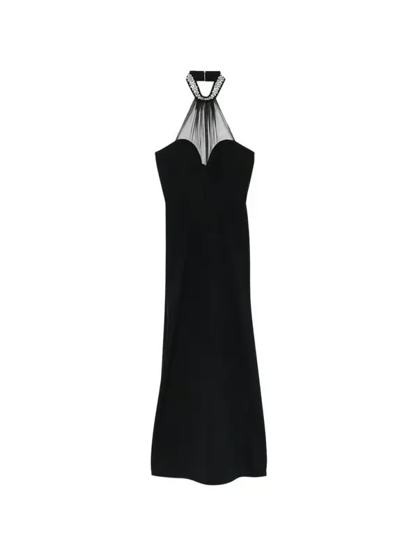 ALESSANDRO LEGORA Embellished Maxi Dress