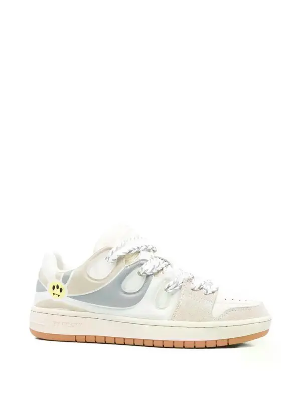 BARROW Skate Logo-embellishment Sneakers - Neutrals