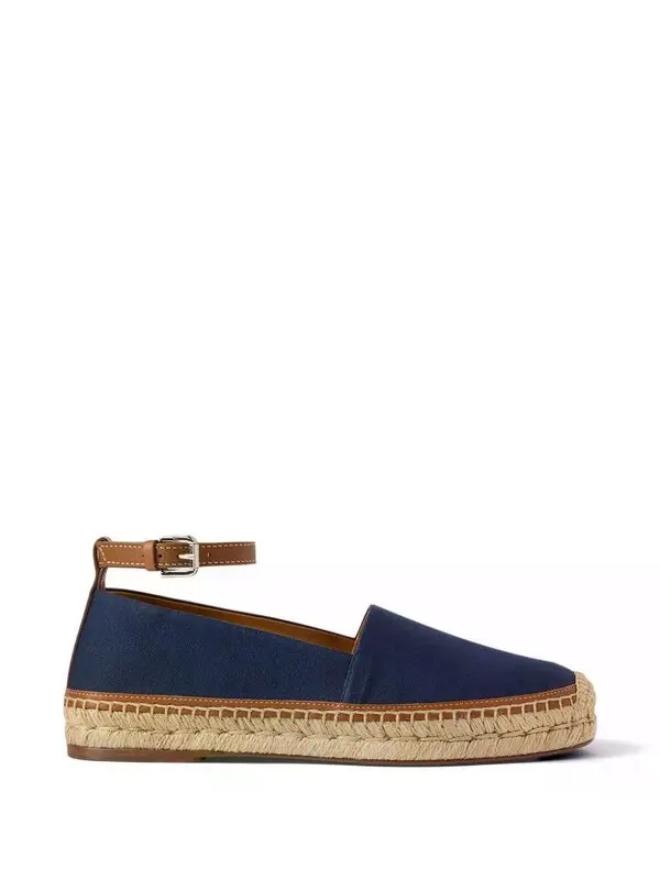 Ralph Lauren Hadan Crocheted Ankle Strap Espadrille