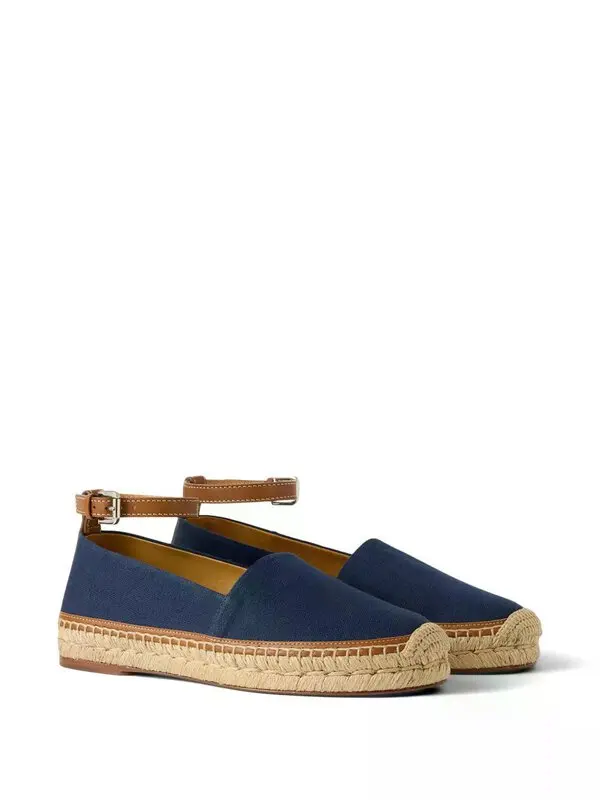 Ralph Lauren Hadan Crocheted Ankle Strap Espadrille